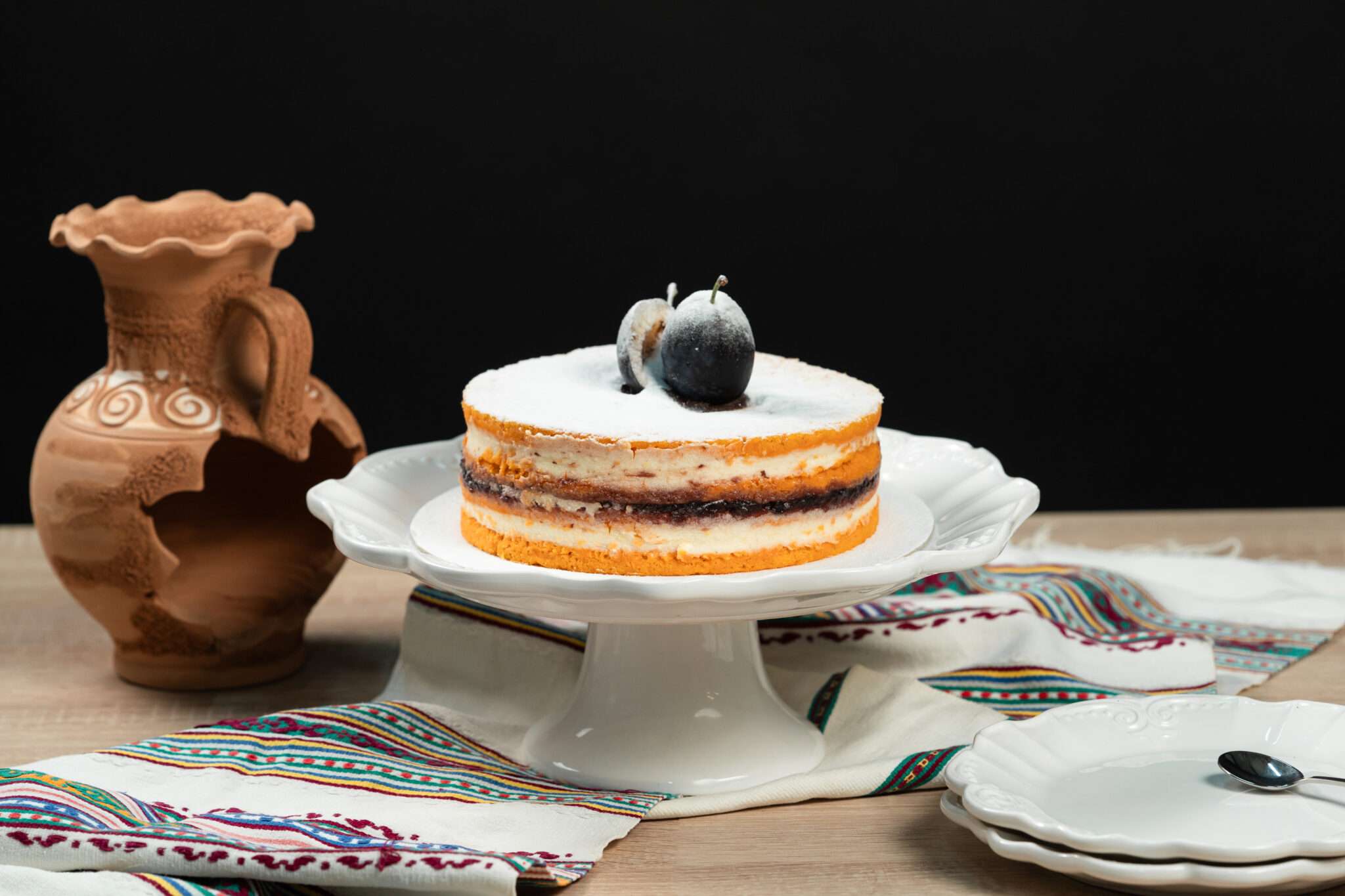 Tort roșcovan – de POST - Cozonac Bujor